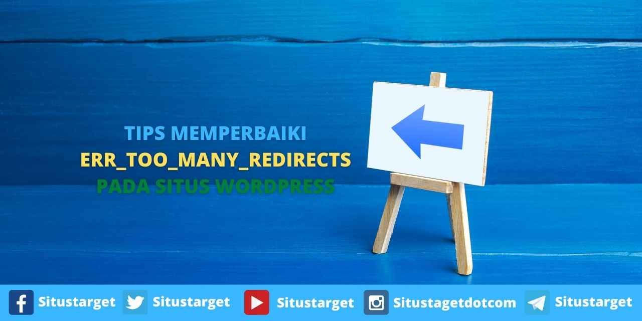 Perbaiki ERR_TOO_MANY_REDIRECTS WordPress • Blog Situstarget